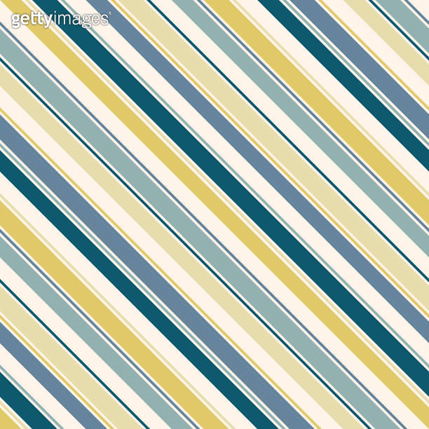 Diagonal stripes vector seamless pattern. Simple ornament with parallel ...