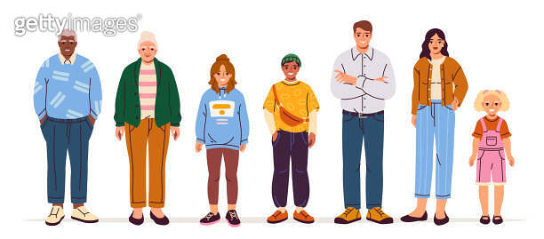 People in community vector illustration 이미지 (1958389938) - 게티이미지뱅크
