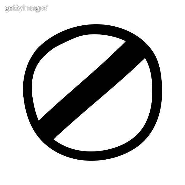 Ban sign vector icon 이미지 (2150022760) - 게티이미지뱅크