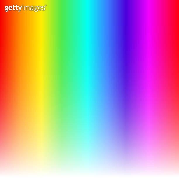 Color picker rainbow gradient selector hue spectrum chart guide. Design ...