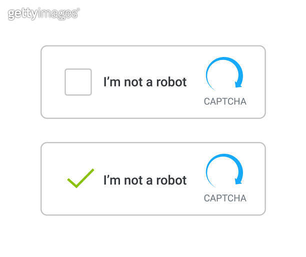 Not robot captcha vector test image obstacle computer. Captcha code ...