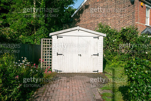 Shed at Tonbridge in Kent, England 이미지 (1467346317) - 게티이미지뱅크