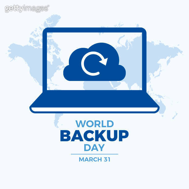World Backup Day poster vector illustration 이미지 (2088352066) - 게티이미지뱅크