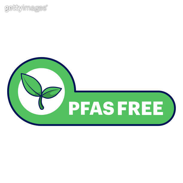 The PFAS Free Badge concept which has various leaf motifs indicates ...