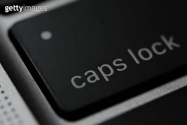 Caps Lock is a button on a computer keyboard that causes all letters of ...