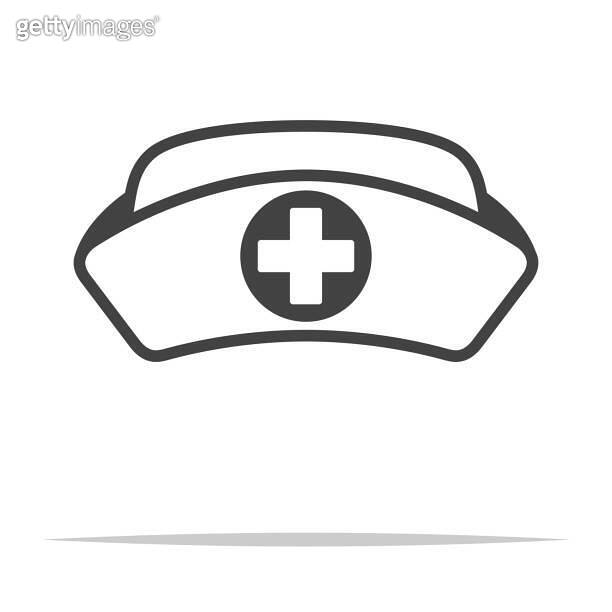 Nurse cap outline icon transparent vector isolated 이미지 (2152673914 ...