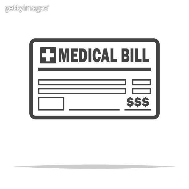 Medical bill icon transparent vector isolated 이미지 (2152673927) - 게티이미지뱅크