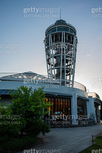 The Sea Candle Tower in Enoshima Fujisawa City, Kanagawa, Japan 이미지 ...