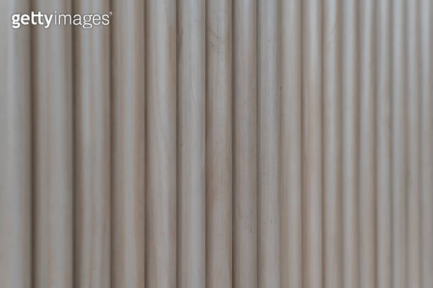 Wooden fluted panel, wooden wall, wood texture with natural patterns ...