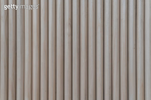 Wooden fluted panel, wooden wall, wood texture with natural patterns ...