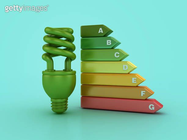 Efficient Light Bulb with Energy Efficient Diagram 이미지 (2092344811 ...