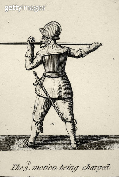 English Infantry soldier, Pikeman, Pike, Spear, Military History ...