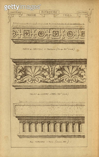 Architectural frieze, Patterns, History of architecture, decoration and ...