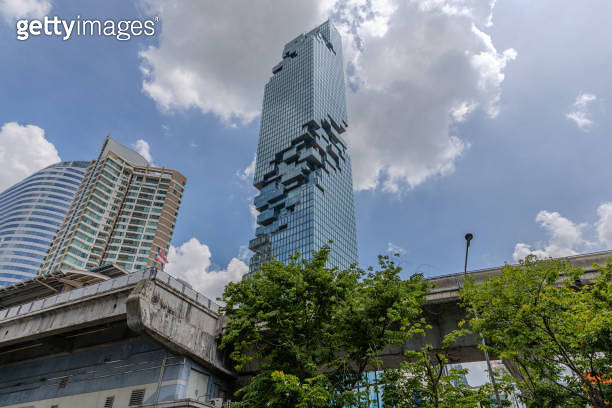 BKK high rise towers building residential apartments and commercial ...