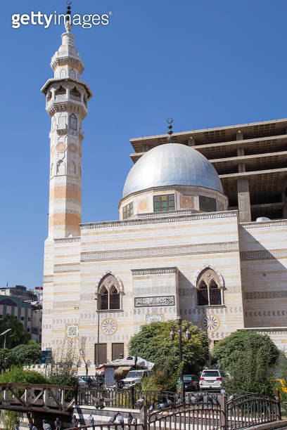 Saif ad-Din Yalbuga Mosque in the central square of Damascus Damascus ...