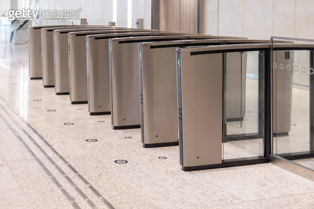 Electronic Entrance gate card People pass Access Building Security ...