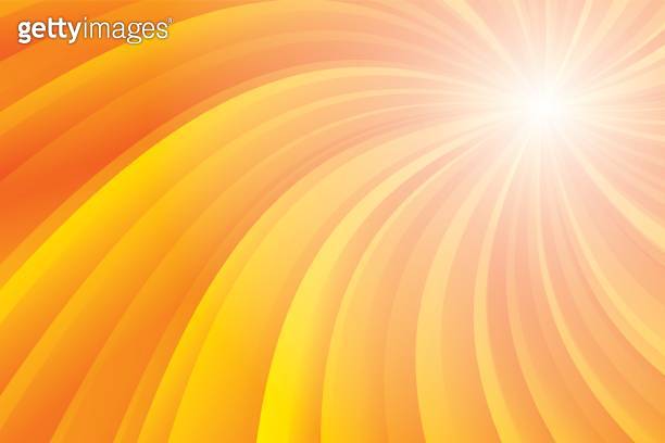 Sunburst Vector Illustration With Radiant Sun Ray Background Retro