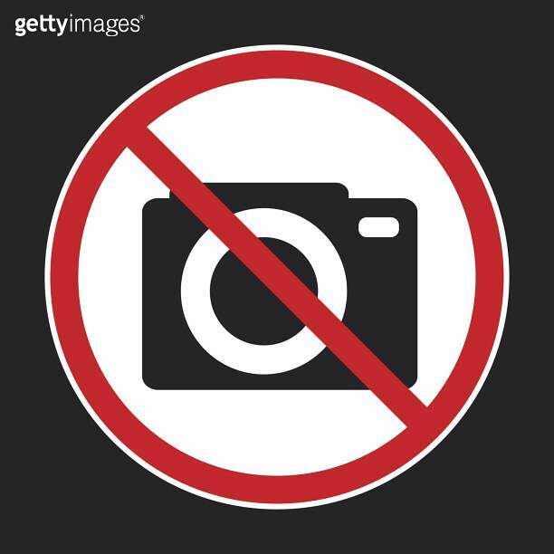 Printable sticker isolated prohibition sign do not take picture, no ...