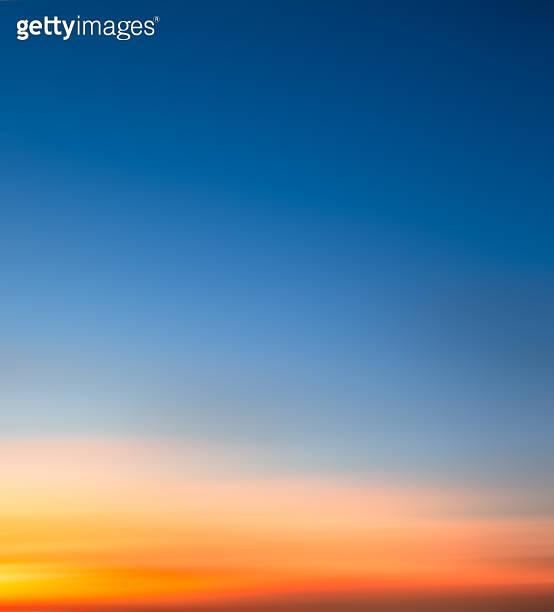 Sky Sunset Cloud Sunrise background Blue Gold Sun Clear Horizon Beauty ...