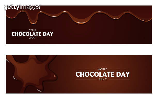 World Chocolate Day Header 이미지 (2154407986) - 게티이미지뱅크