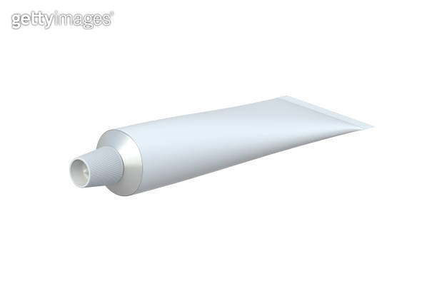 Toothpaste tube isolated on white background. 3d render 이미지 (2119343906 ...