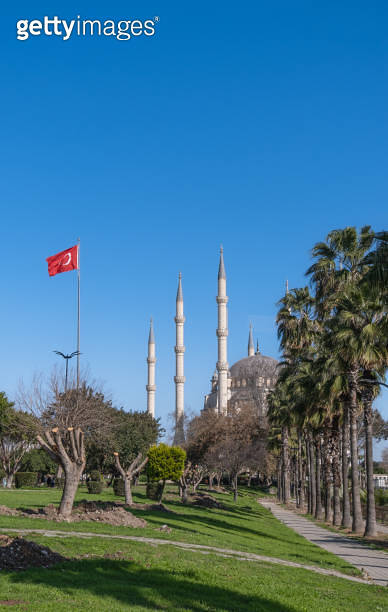 Central Mosque, one of the biggest mosques in Turkey. Sabanci Merkez ...