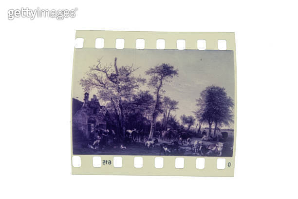 Retro 35mm analog positive film slides artistic 이미지 (2148669645) - 게티이미지뱅크