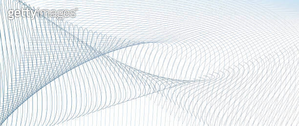 Techno blue, gray thin lines. Abstract net pattern. Industrial design ...