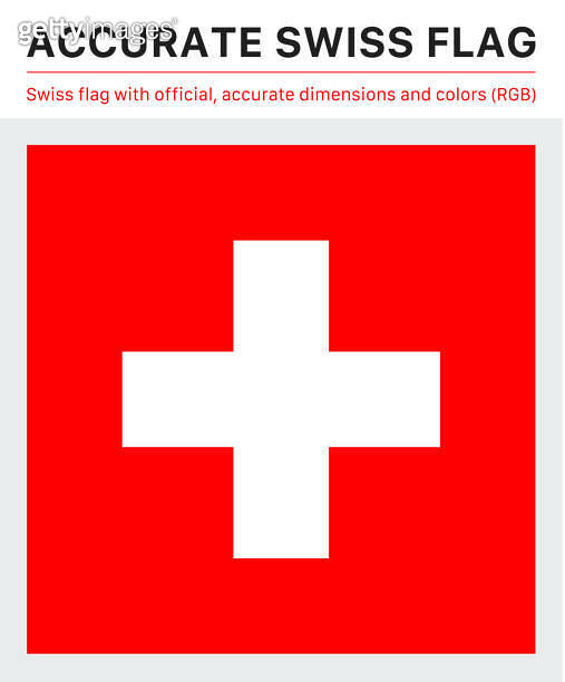 Swiss Flag (Official RGB Colors, Official Specifications) 이미지 ...