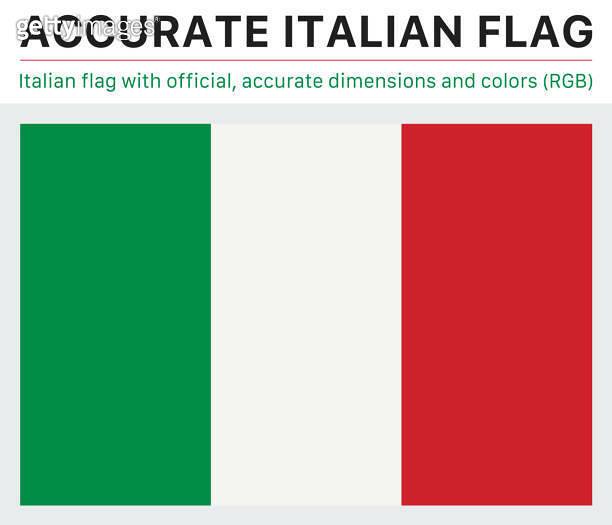 Italian Flag (Official RGB Colors, Official Specifications) 이미지 ...
