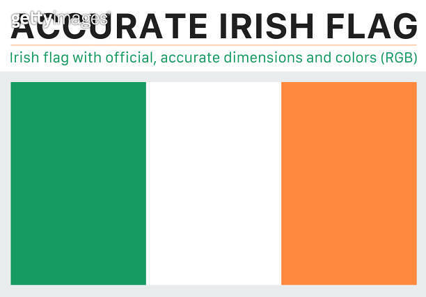 Irish Flag (Official RGB Colors, Official Specifications) 이미지 ...