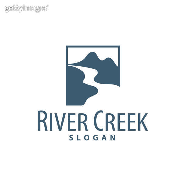 River , creeks, simple silhouette inspiration design river flow ...