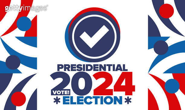 Presidential Election 2024 in United States. Vote day, November 5. US ...