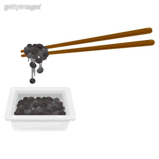 Stringy packaged black bean natto 이미지 (2158042946) - 게티이미지뱅크