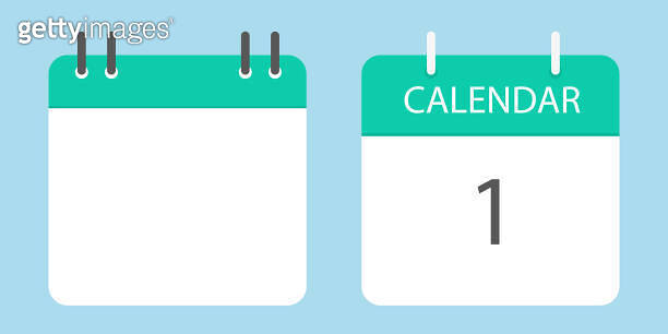 Calendar icons. 이미지 (2159769520) - 게티이미지뱅크