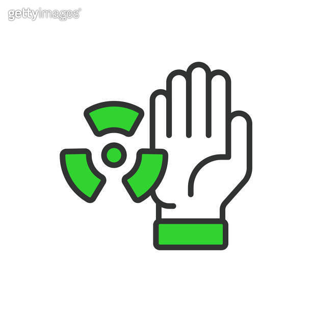 Radiation protection, in line design, green. Protection, Radiation ...