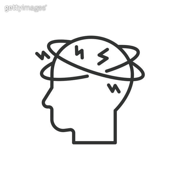 Anxiety, in line design. Anxiety, Stress, Worry, Fear, Nervousness ...