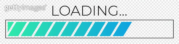 Loading progress bar. Simple loading bar. Progress bar. Data loading ...