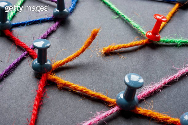 Communication problems, broken connections. Pins connected by threads ...