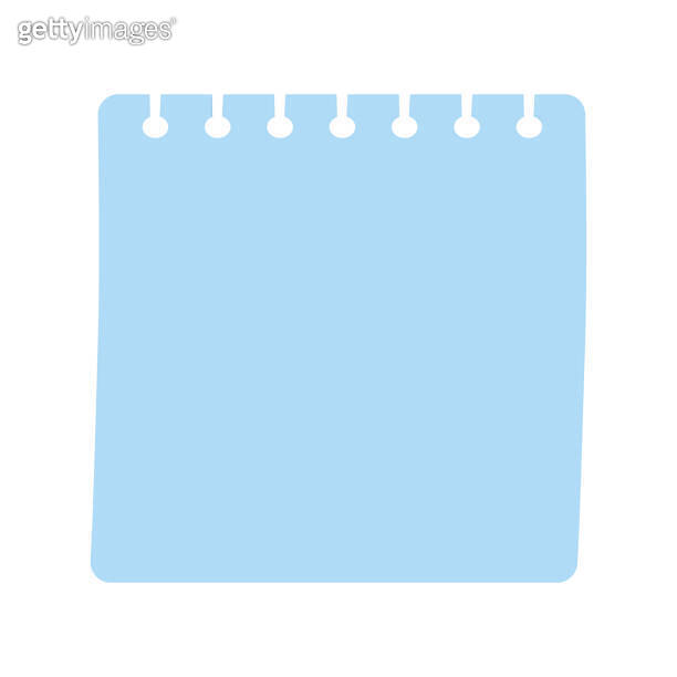 Square shape blank notebook page note paper 이미지 (2158497143) - 게티이미지뱅크