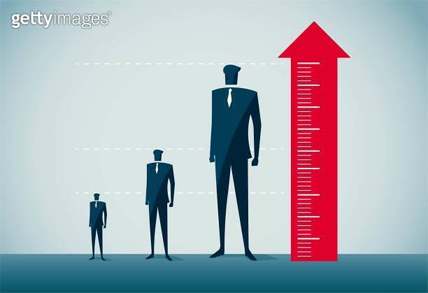 People of different heights 이미지 (2088946119) - 게티이미지뱅크