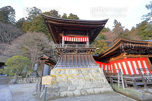 Rissyakuji Temple (Yamadera) a centuries-old Buddhist temple at ...