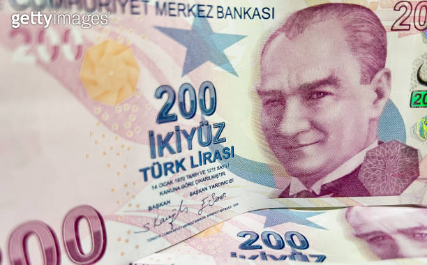 200 TL Bills, Depth Of Field (1922564943) 일러스트, 무료 일러스트 - 게티이미지뱅크