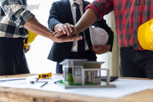 Collaborative teamwork of architect partners to design the development ...