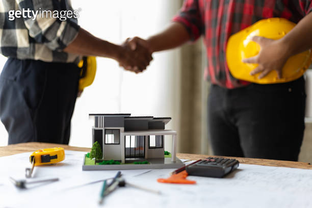 Collaborative teamwork of architect partners to design the development ...