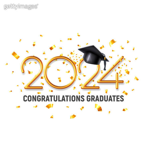 Congratulations Graduates Class 2024 Design Template 이미지 (2148618421 ...