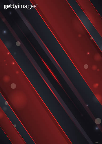 Dark red modern abstract vertical background with diagonal lines. 이미지 ...