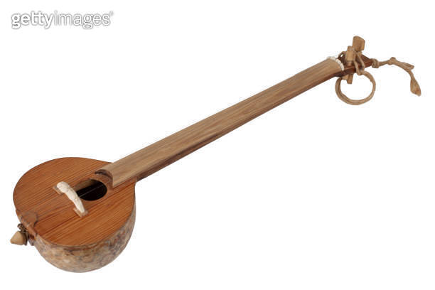 Turkish tambur. Long-necked folk string instrument of the lute family ...