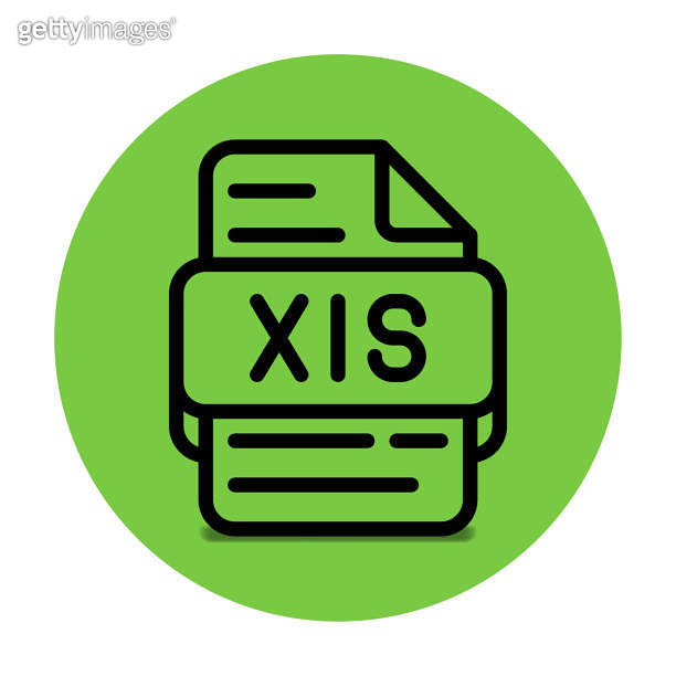 Xls File Type Icon Files And Document Format Extension With An Outline Style Design And A