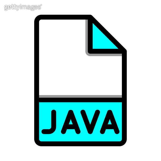 Java file type format icon. extension document files icons symbol. with ...